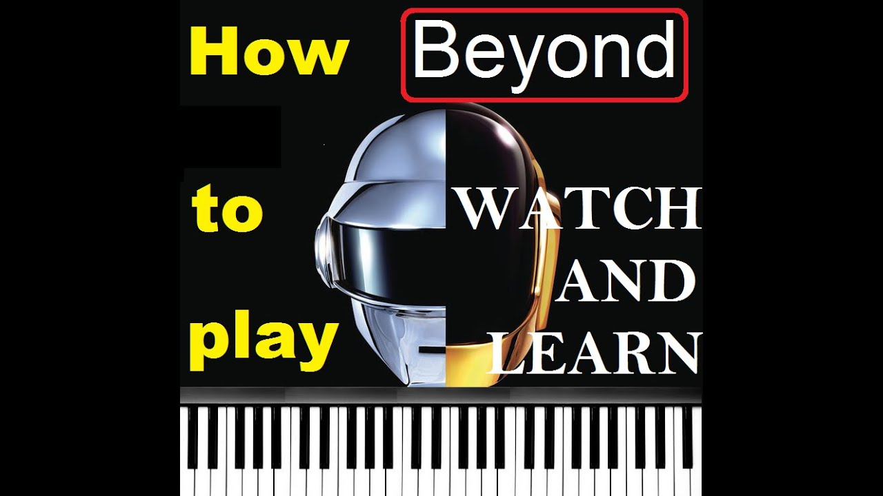 Beyond by Daft Punk - All Instruments - Watch and learn! - YouTube