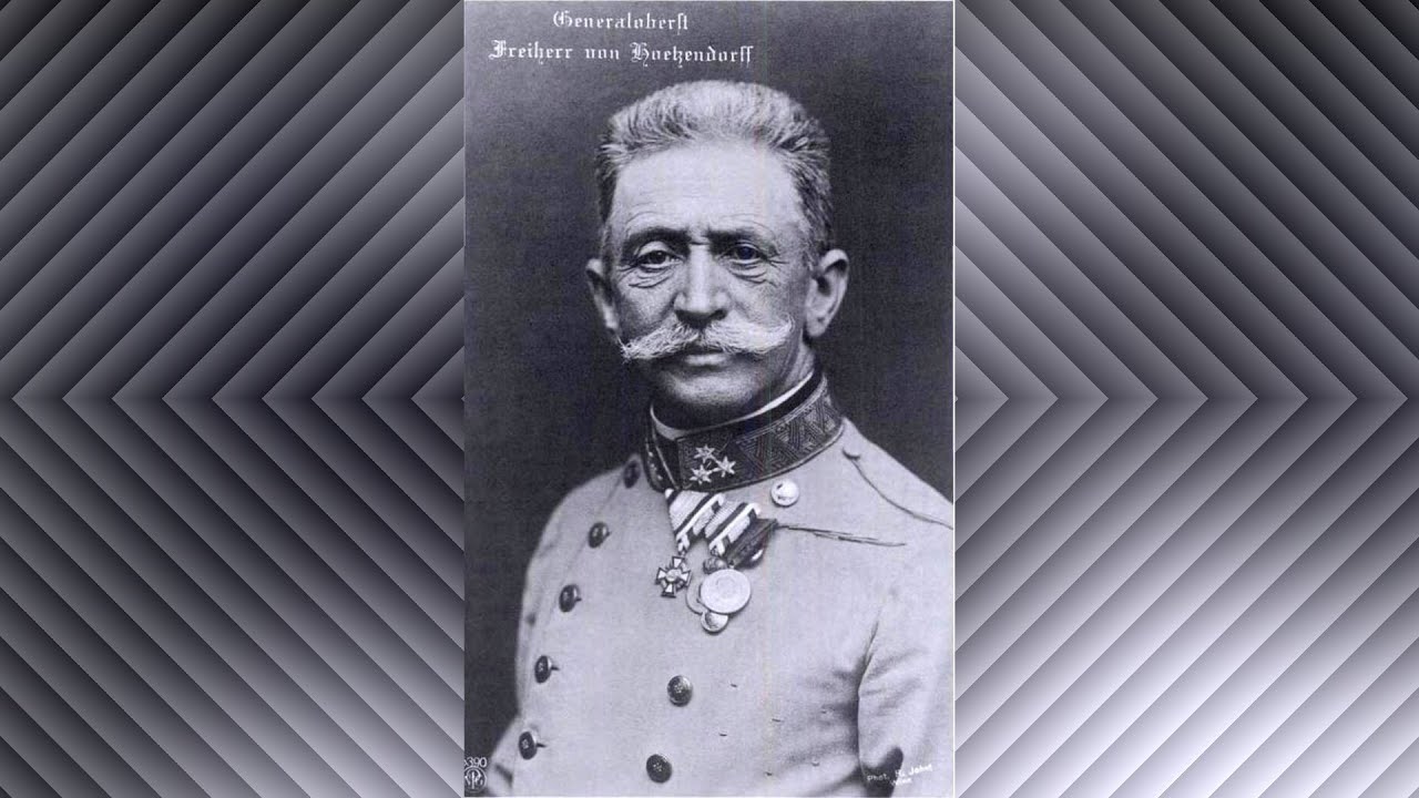 The life of General Franz Conrad von Hötzendorf - (1852 – 1925) - YouTube