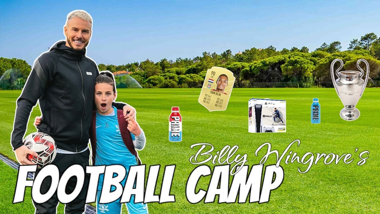 I MET BILLY WINGROVE | Insane Football Camp BTS - YouTube