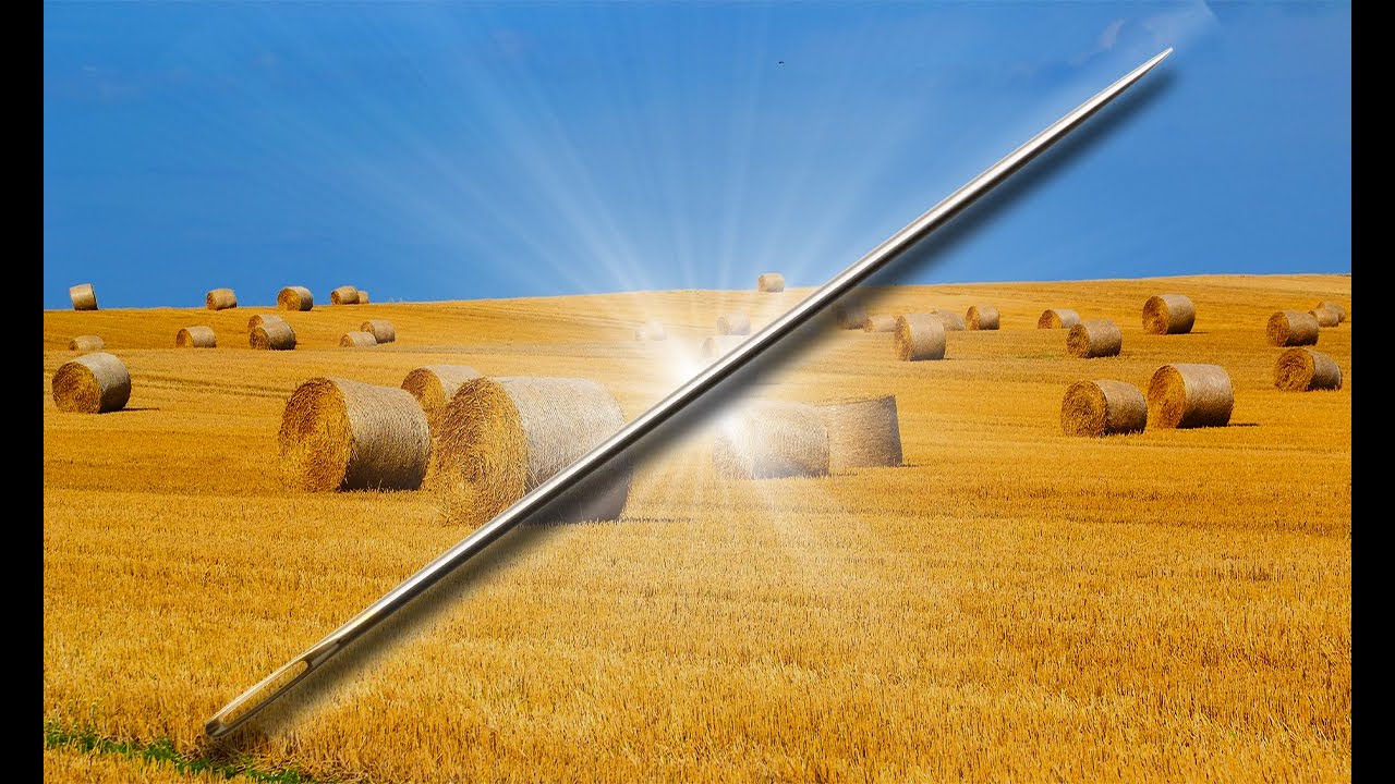 Finding a Needle in a Haystack... - YouTube