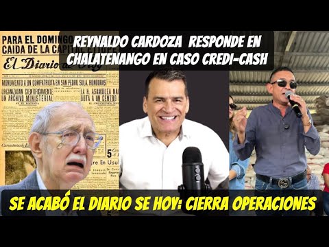 CERRO OPERACIONES EL DIARIO DE HOY  Y HQAY LANTO EN LA OPOSICION. DIPUTADO CARDOZA EN CHALATENNGO.
