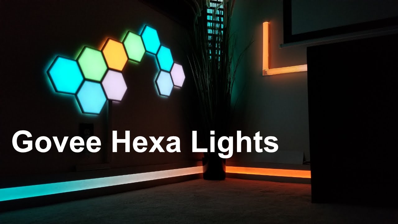 Govee Glide Hexagon Light Panels - Unbox, Setup, Best Features - YouTube