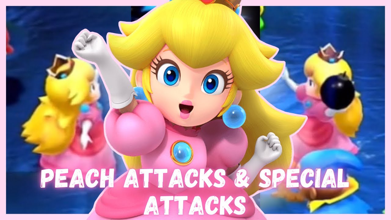 🌸Super Mario RPG | Peach Attacks & Specials 🌸 - YouTube