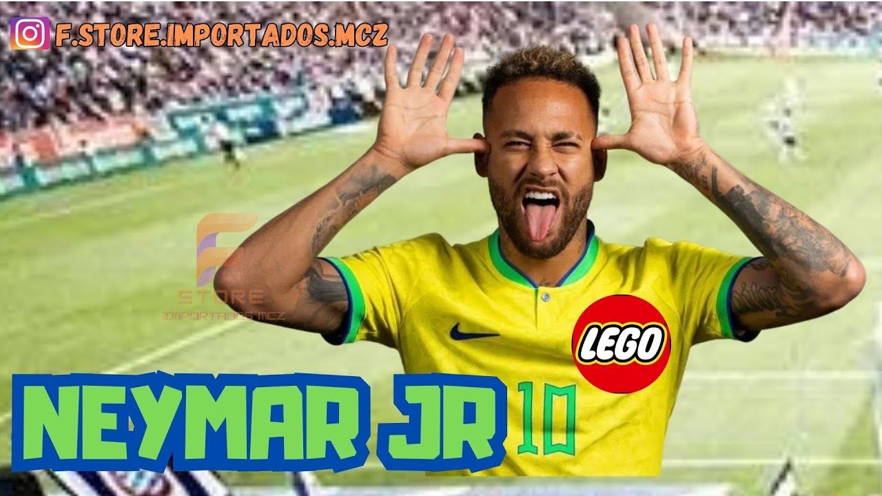 Boneco Lego NeYmar Jr - YouTube
