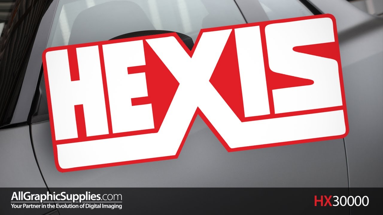 Hexis HX3000 Frozen Matte Grey Wrap - All Graphic Supplies - YouTube