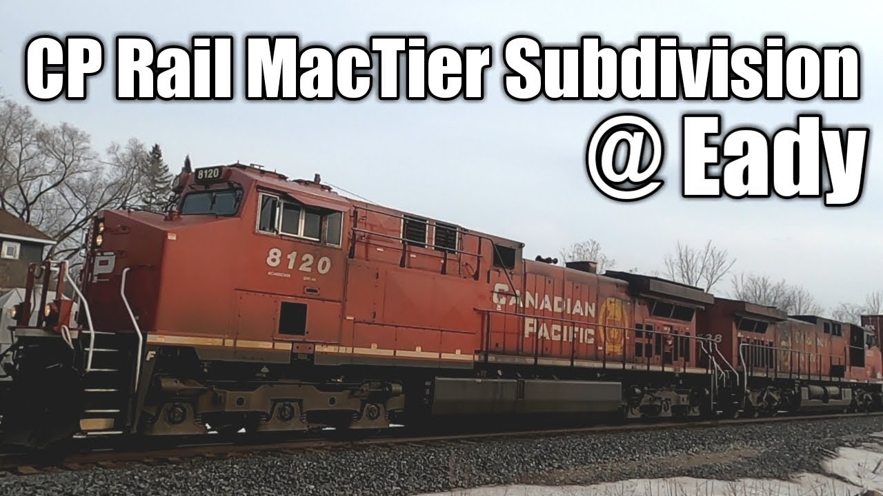CP Rail MacTier Subdivision @ Eady. 8120N + 8538 / 8557. March 17, 2022 ...