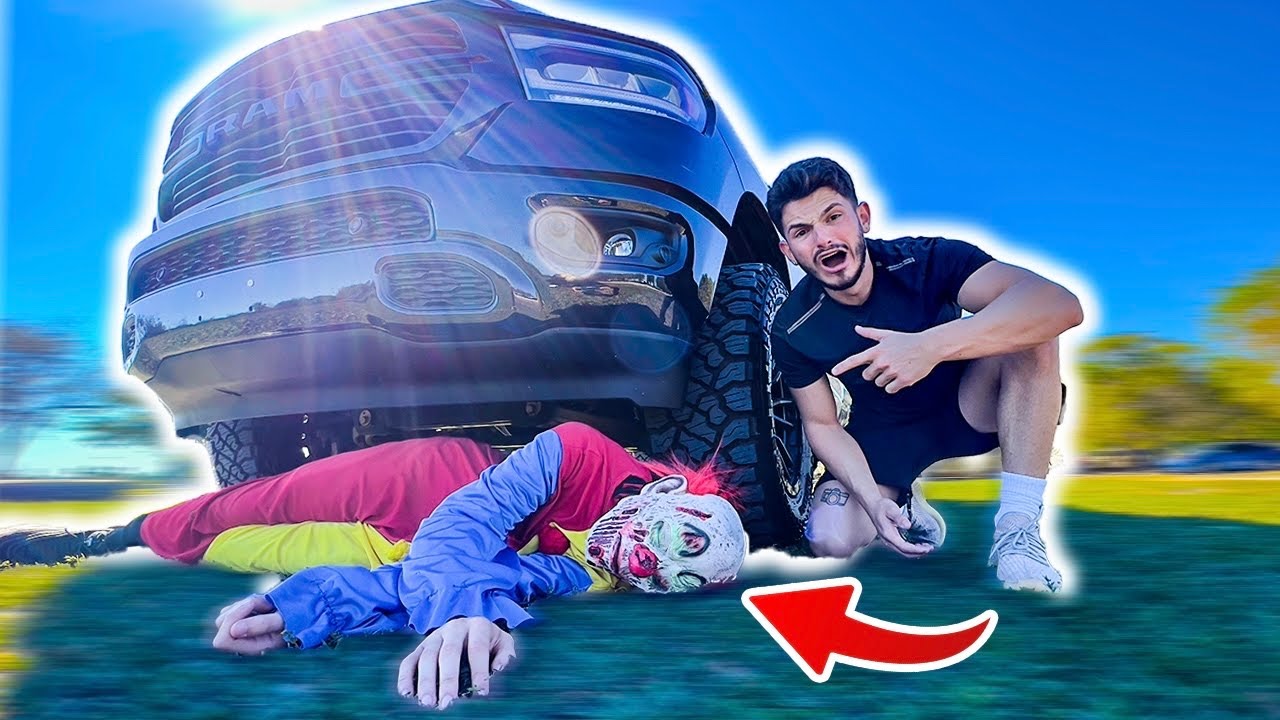 I RAN HIM OVER !!! - YouTube