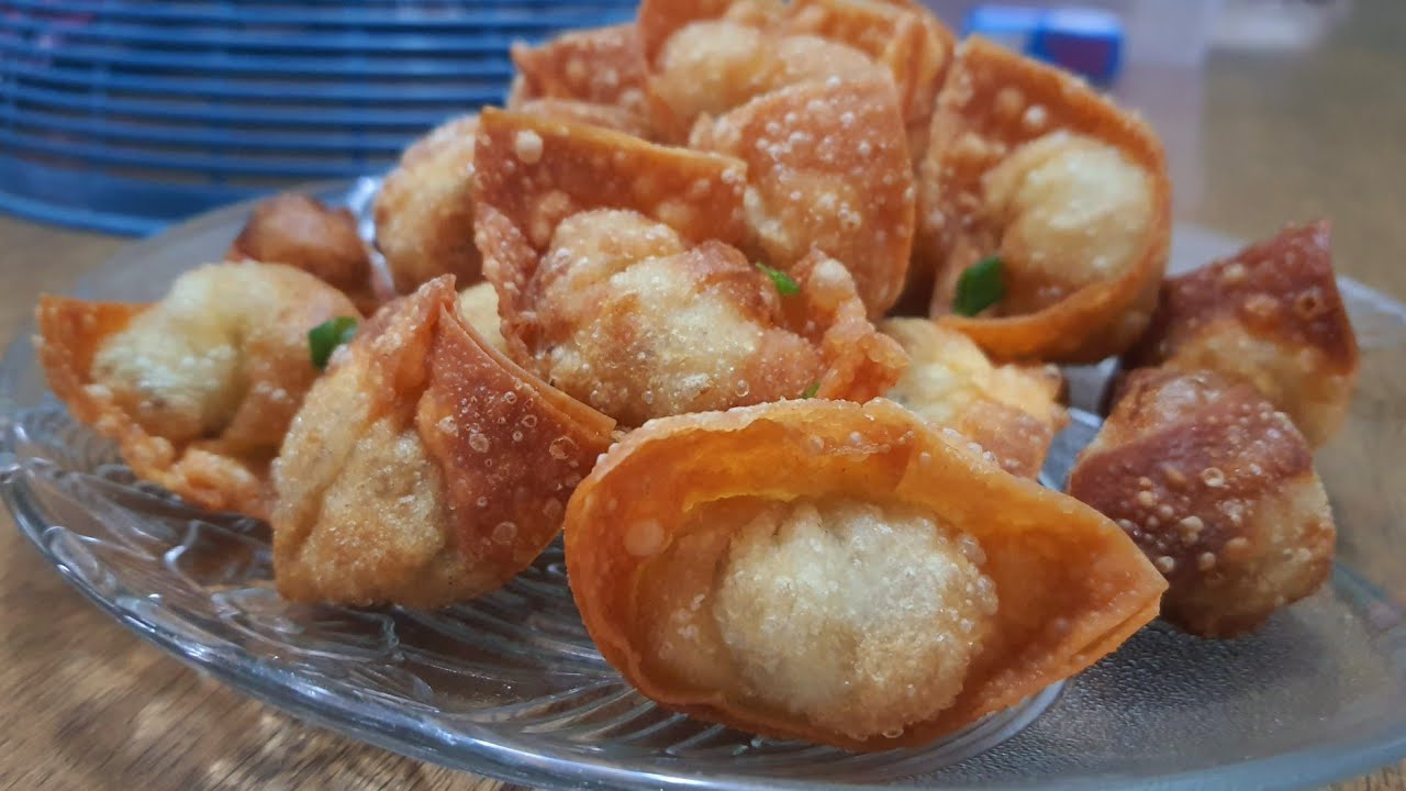 Crispy Fried Wontons (餛飩) | @DAPUR2020 - YouTube