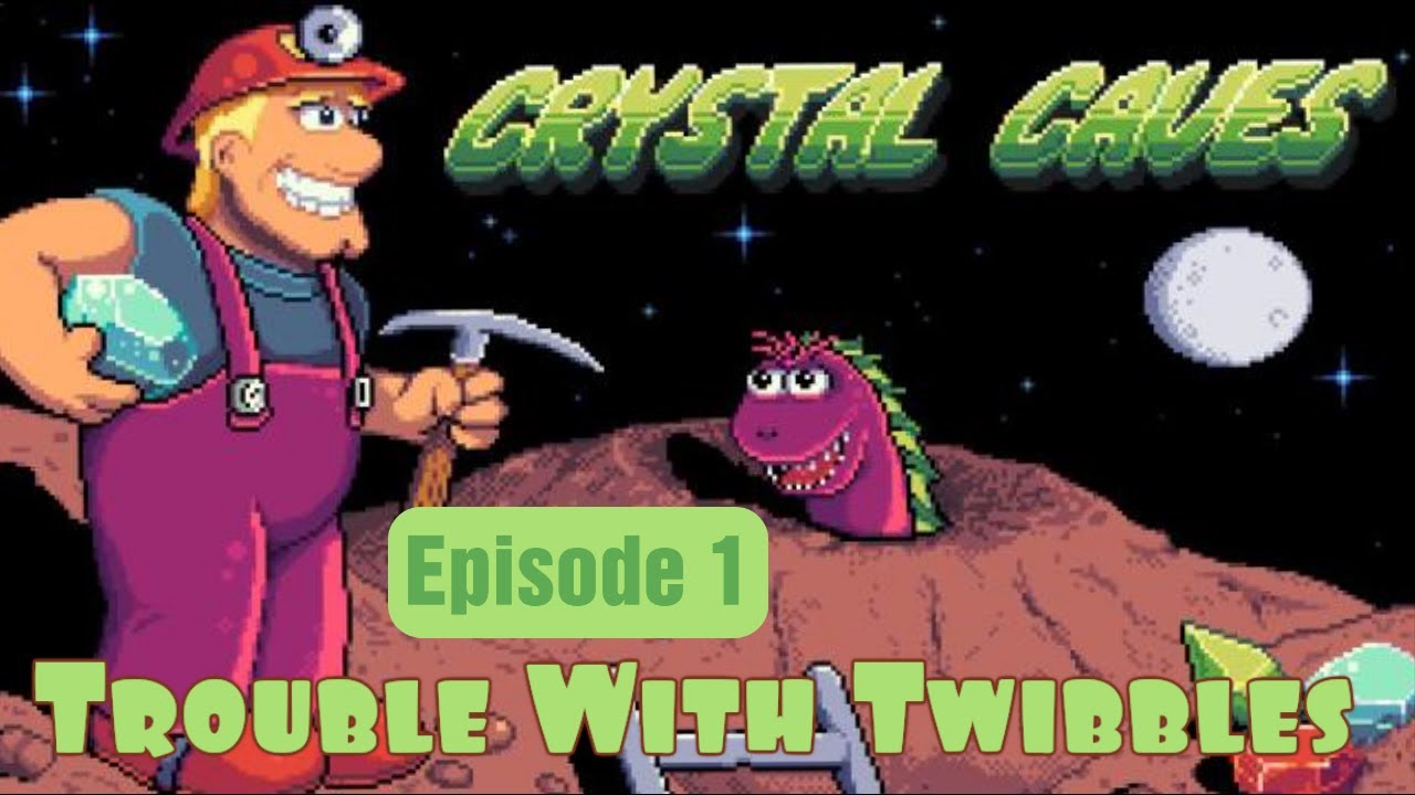 Crystal Caves HD - Episode 1 - Trouble With Twibbles. Full Playthrough ...