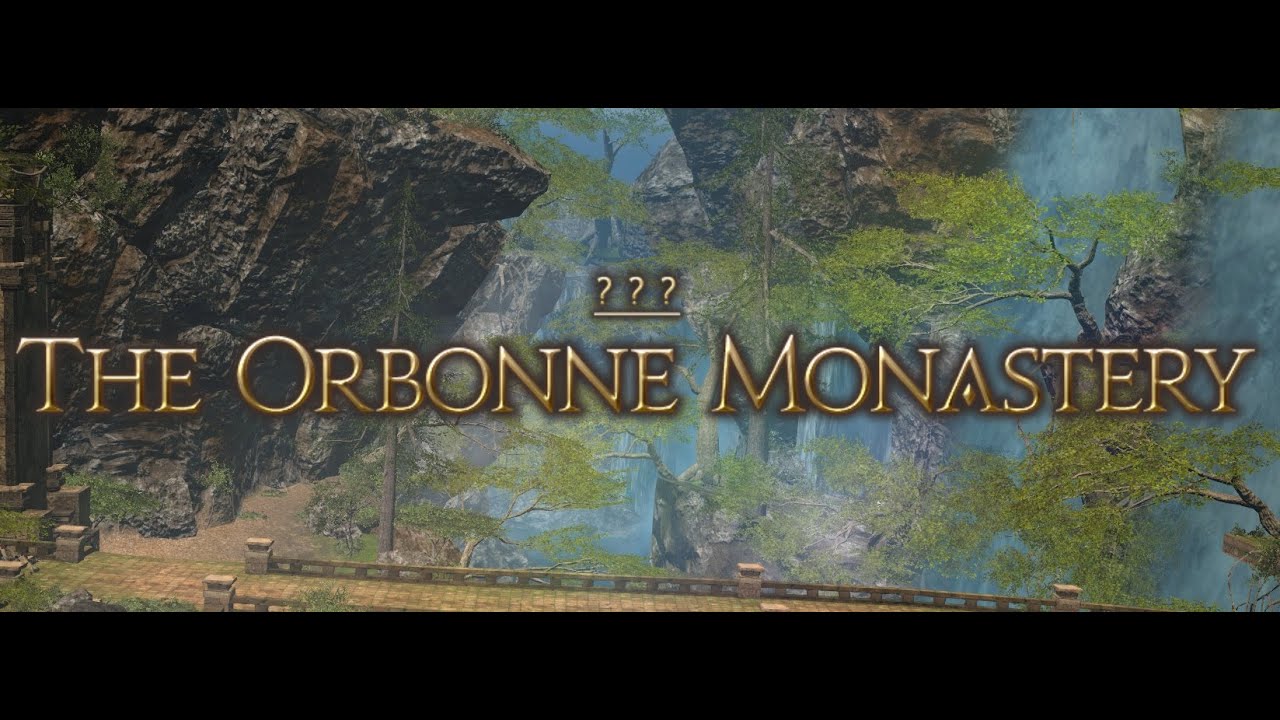 FFXIV - The Orbonne Monastery (Raid) - First Clear + Ending Cut Scenes ...