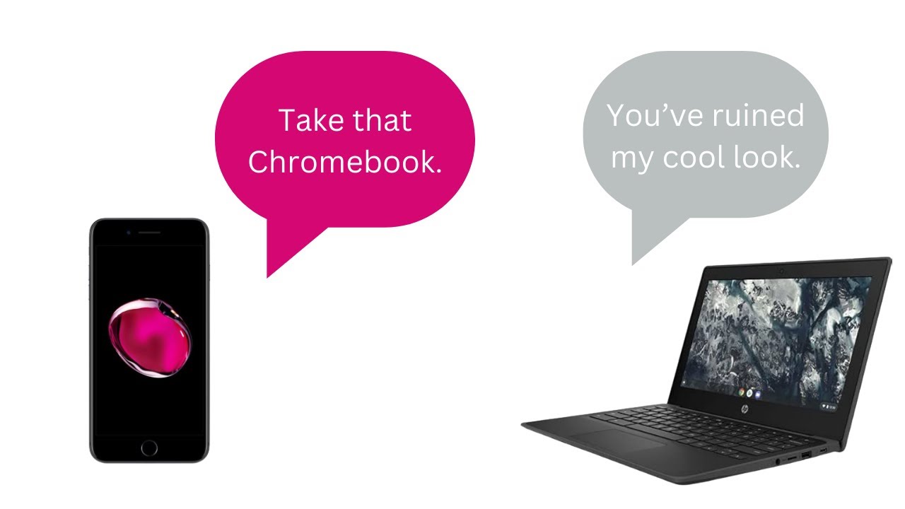 iPhone Ruined Chromebook’s Cool Look - YouTube