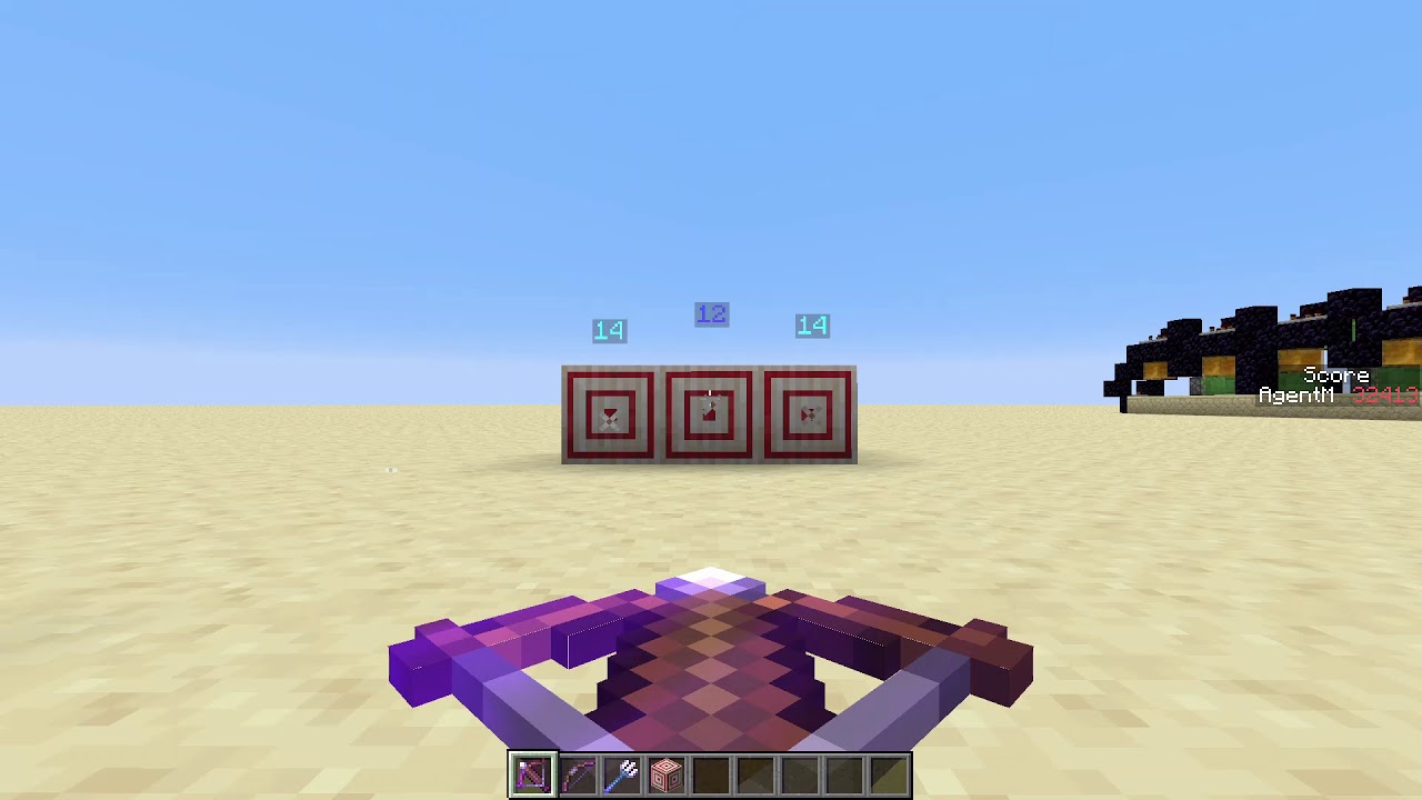 TRIPLE BULLS EYE in Minecraft 20w10a! - YouTube