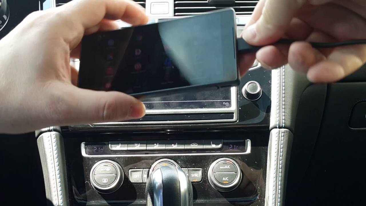 Полноценный Mirrorlink на Golf R Mk7 + Discover Pro - YouTube