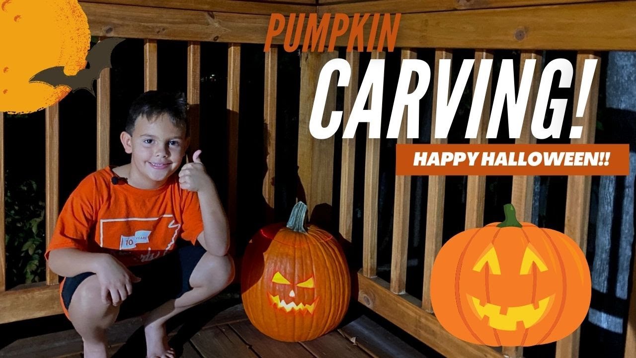 Time to carve some pumpkins! Happy Halloween! Hope you enjoy it ...