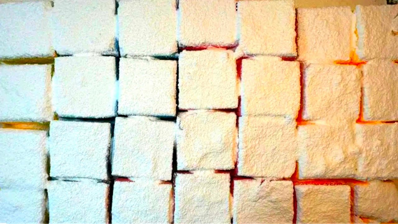💚Crispy Colorful Blocks with Magnesium Powder | ASMR | Satisfying by ...