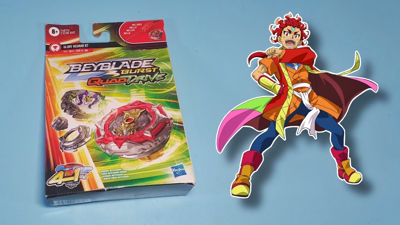 Best Quad Drive Beyblade in India ? Glory Regnar R7 Unboxing & Review ...