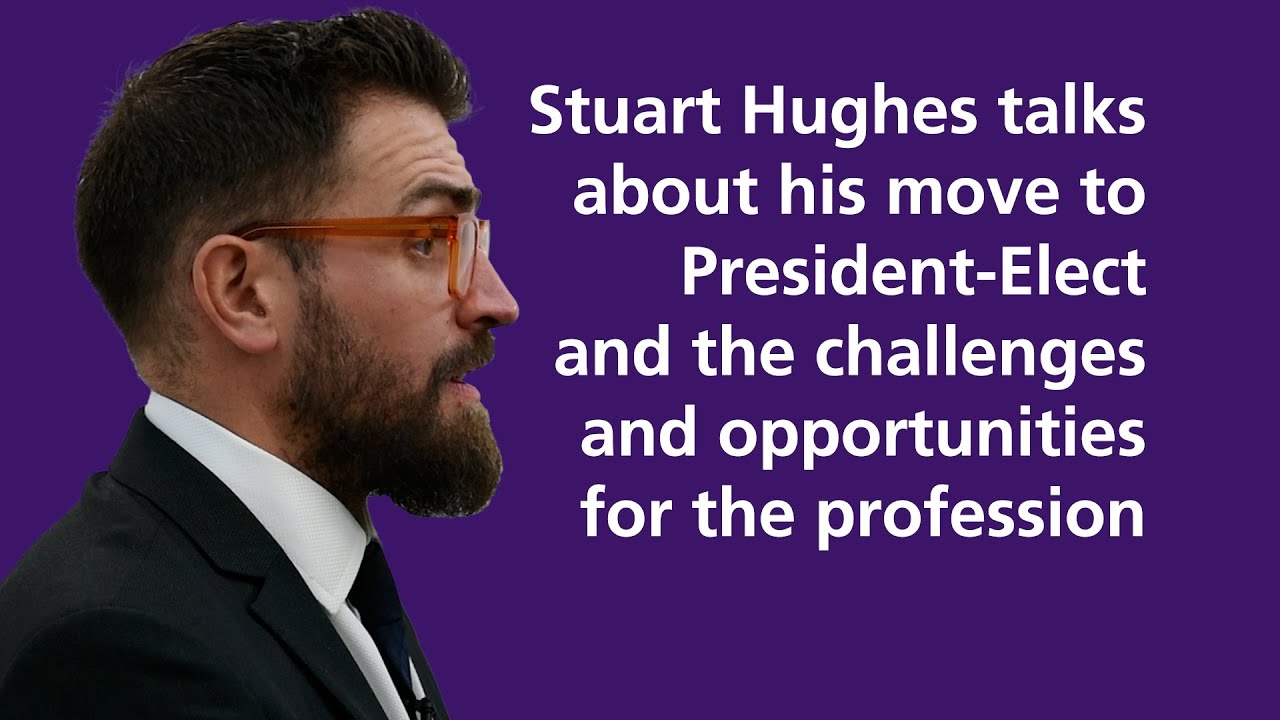Stuart Hughes talks about his move to IOSH President-Elect - YouTube