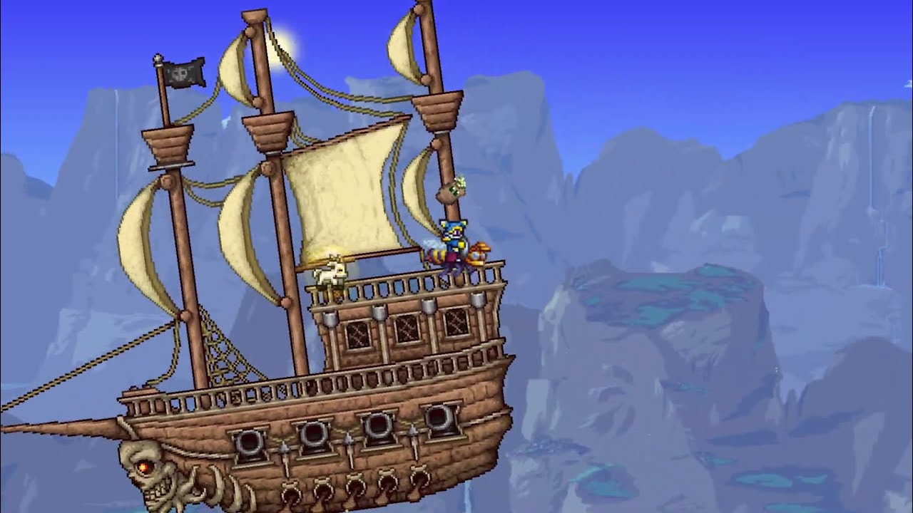 The Invasion Of The Pirates / Ultimate Modded Terraria Survival | Part ...