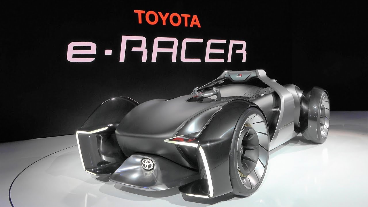 TOYOTA e-RACER - 東京モーターショー2019 - YouTube
