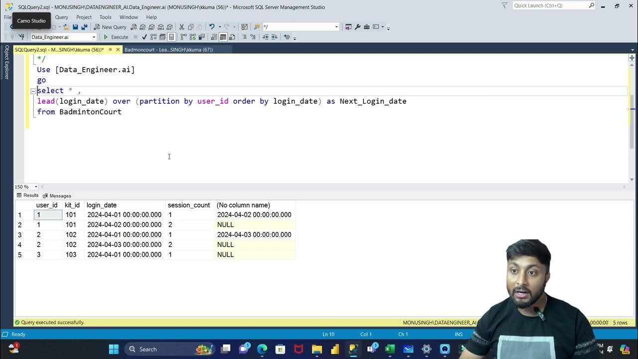 Day 10/100- Pacecourt SQL product based question - YouTube