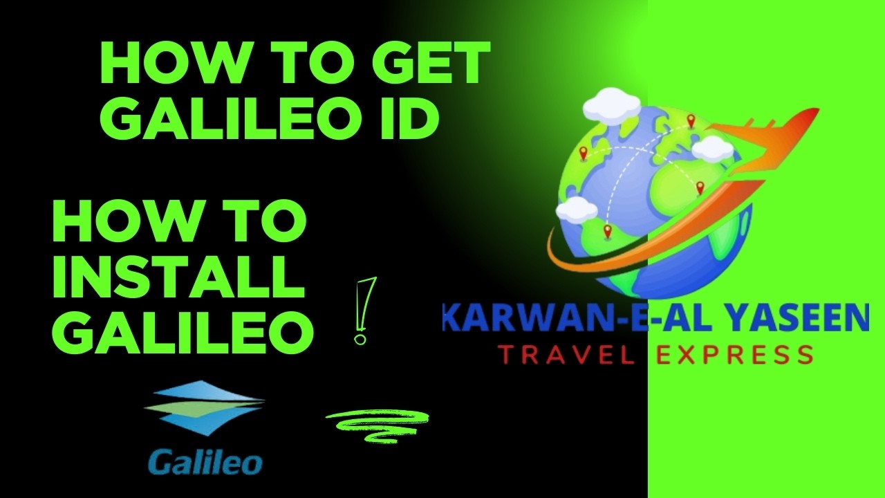 How TO INSTALL GALILEO | GALILEO TICKETING SOFTWARE KAISE INSTALL ...