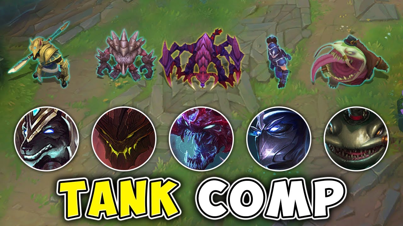 WE PLAYED THE 5 TANKIEST CHAMPS IN THE GAME (THIS UPDATE IS HILARIOUS ...