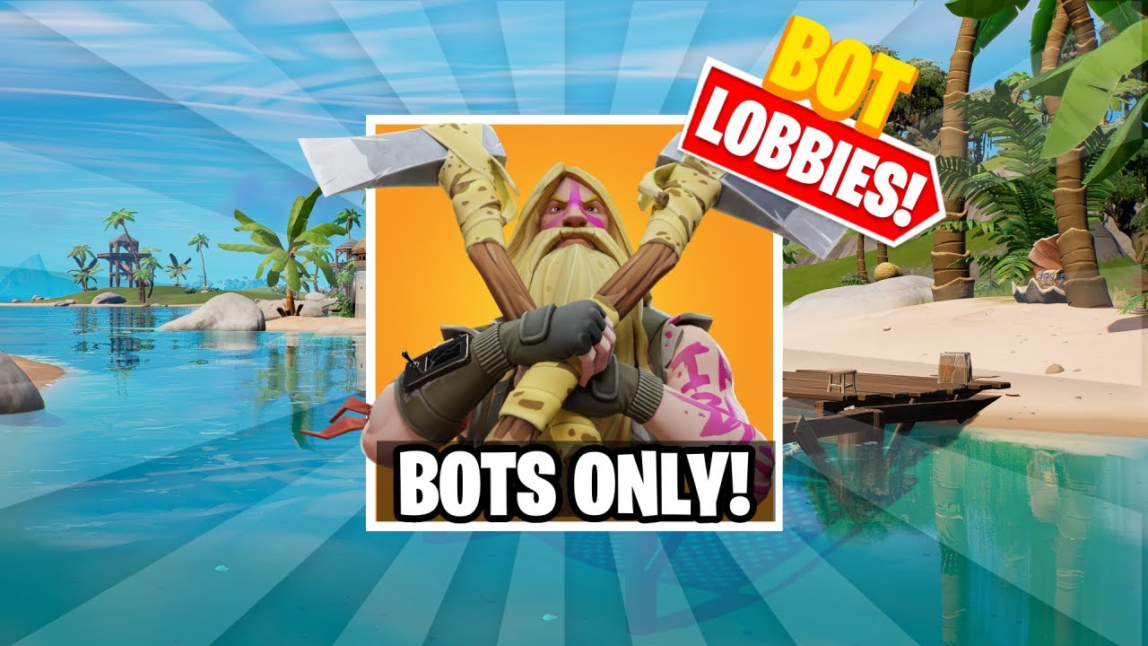 HOW TO GET BOT LOBBIES IN FORTNITE CHAPTER 3! FORTNITE BOT LOBBY GLITCH ...
