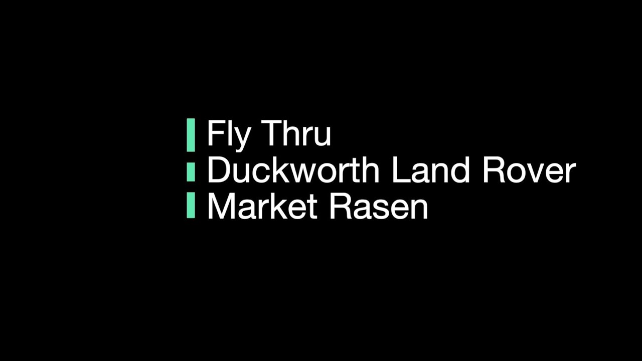 Duckworth Land Rover Market Rasen: A Fly Through - YouTube