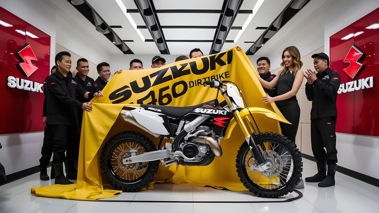 New Finally Launched 2025 Suzuki RMZ 450 Dirtbike: The Ultimate Off ...