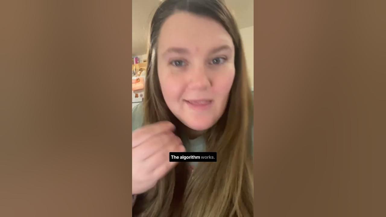 The algorithm isn’t out to get you… - YouTube