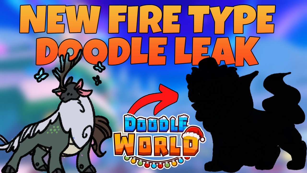 [WINTER EVENT] NEW PURE FIRE TYPE DOODLE LEAK IN DOODLE WORLD - ROBLOX ...