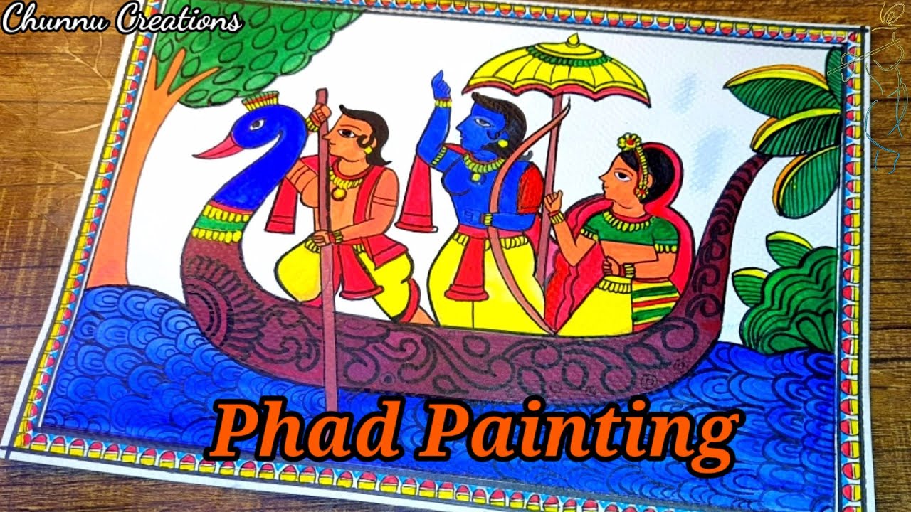 PHAD Painting || फड़ चित्र || Rajasthani Painting || - YouTube