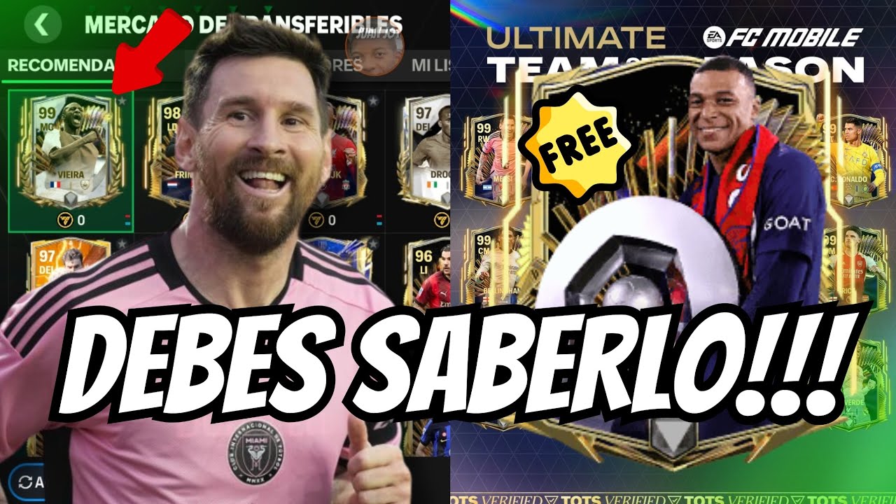 🔥 los NUEVOS UTOTS de FC 24 Mobile! 📉💥 Bajas y ¡CARTAS GRATIS! 💌⚽️ ...