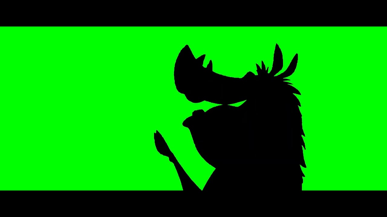 Timon and Pumbaa Interrupt 3 Green Screen (Widescreen Scope) - YouTube