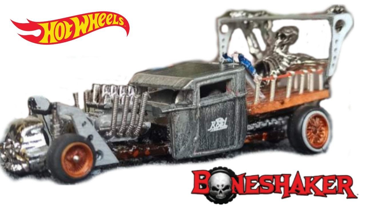 Full Custom Hot wheels Bone Shaker - YouTube