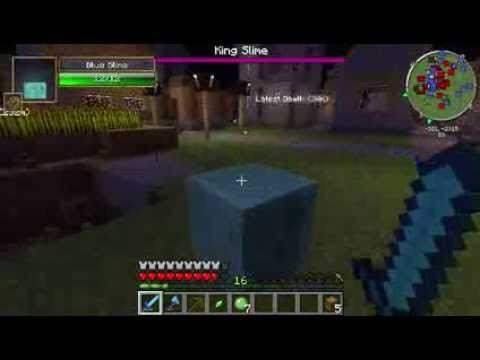 [minecraft] superflat king slime boss - YouTube