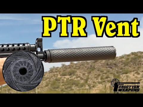 PTR Vent Suppressor: 3D Printed Titanium Foam - YouTube