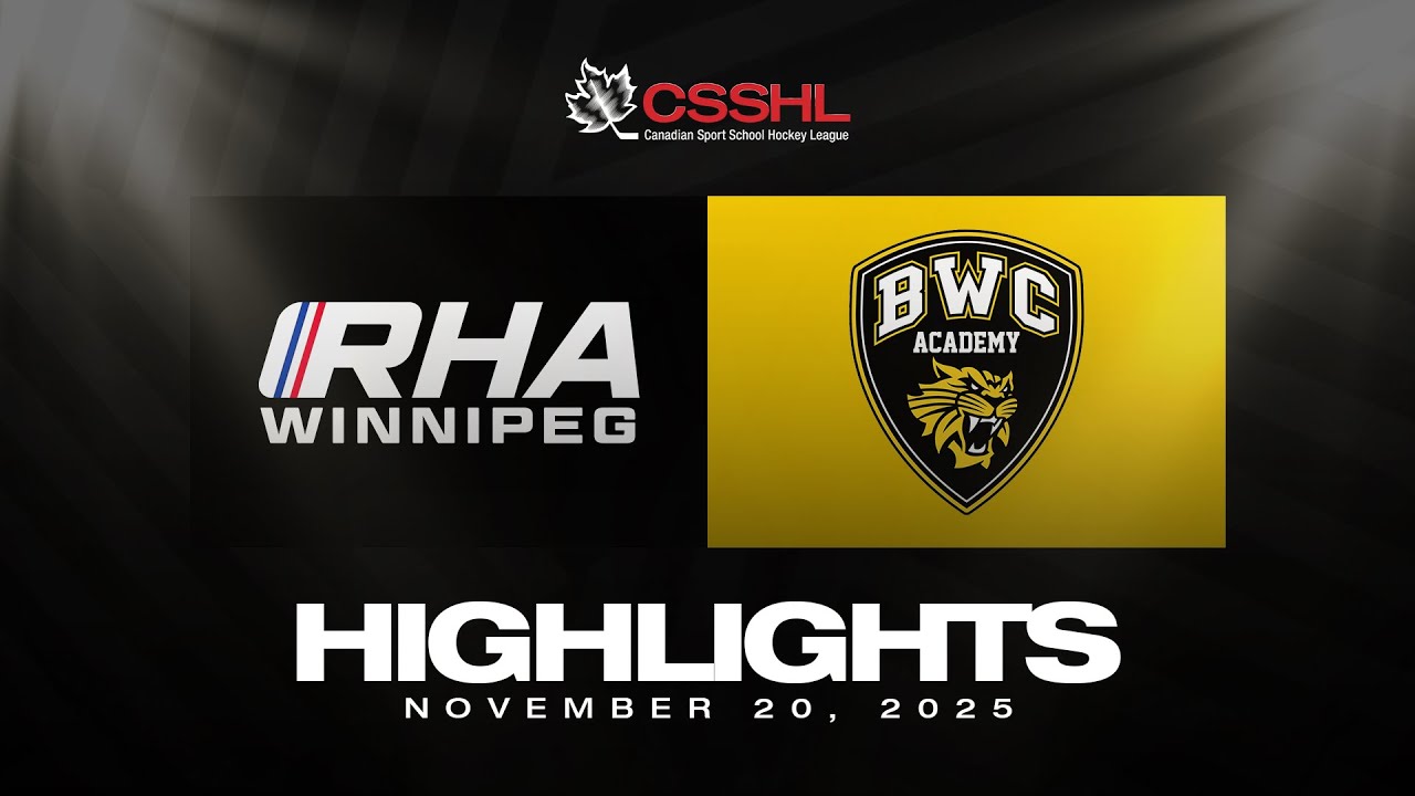 RHA Winnipeg vs BWC Academy U15 11/20 | CSSHL Highlights - YouTube