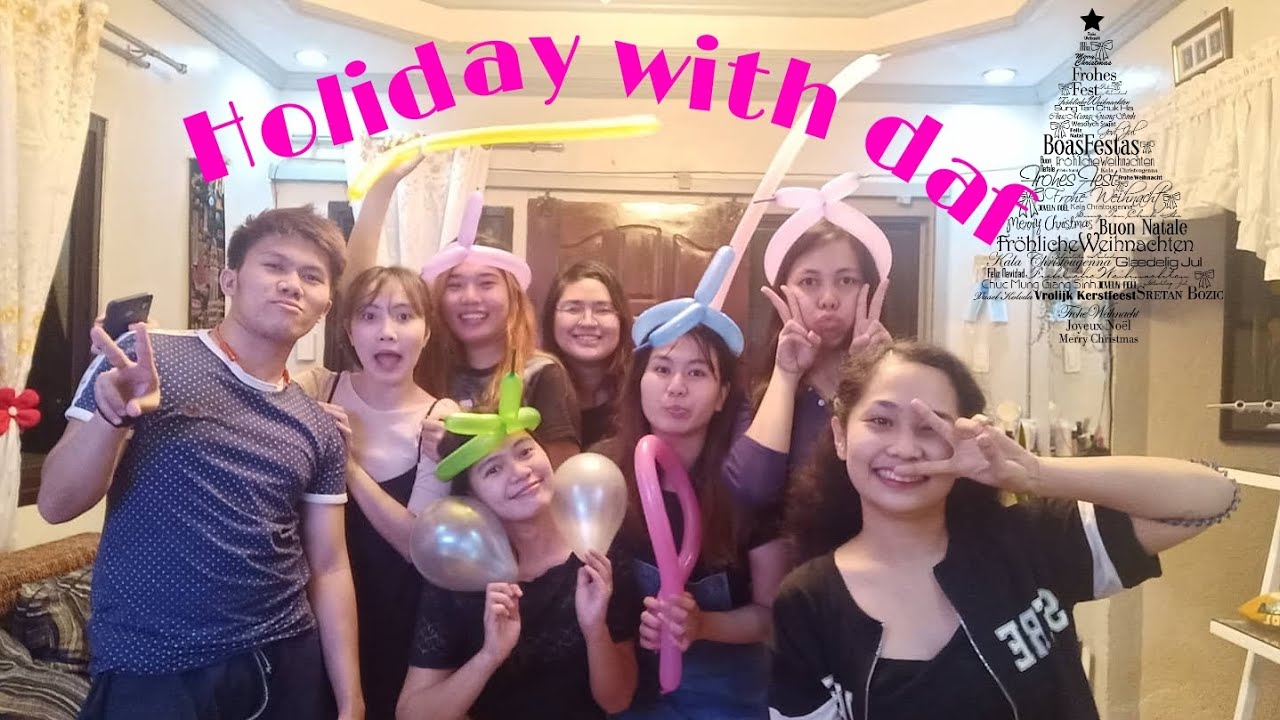 [DAF] - HOLIDAYS WITH FRIENDS POST CHRISTMAS PARTY - YouTube
