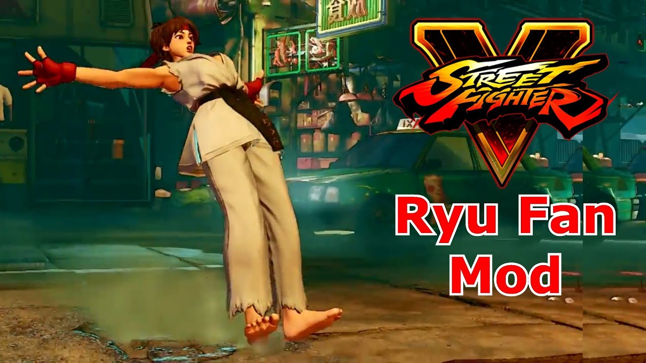"Ryu Fan Mod" Sakura Street Fighter V Arcade Playthrough | Street ...