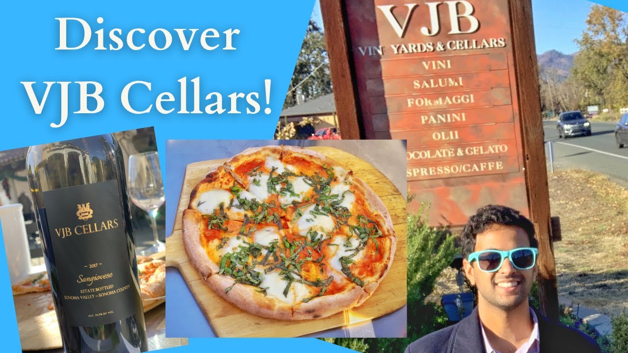 Discover DELICIOUS Food & Wine at VJB Cellars - YouTube