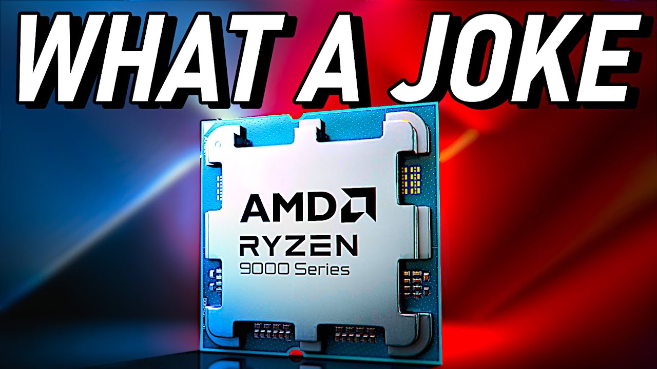 AMD 9000 SERIES CPU 😳 zen 5 is a joke - YouTube