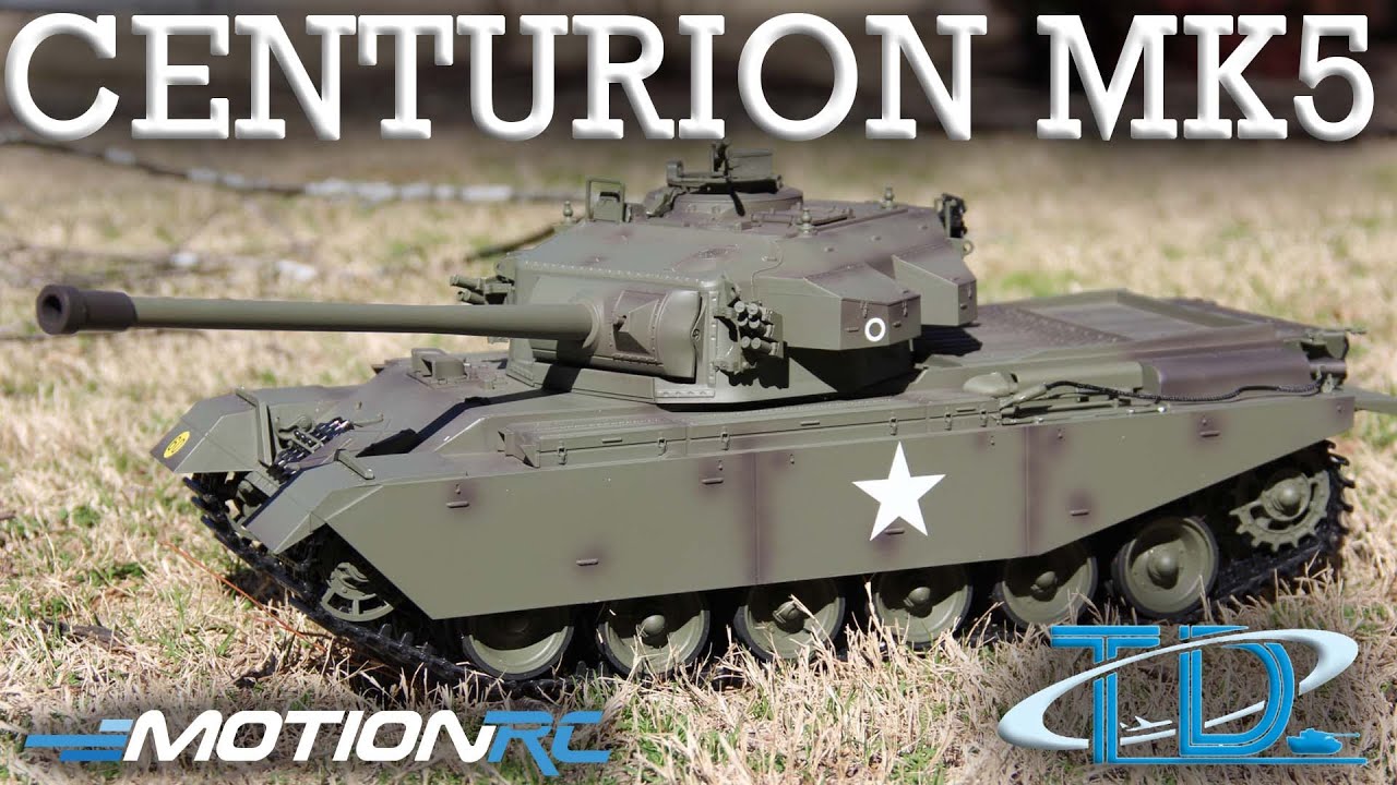 Tongde UK Centurion Mk 5 1/16 Scale RC Battle Tank Overview | Motion RC ...