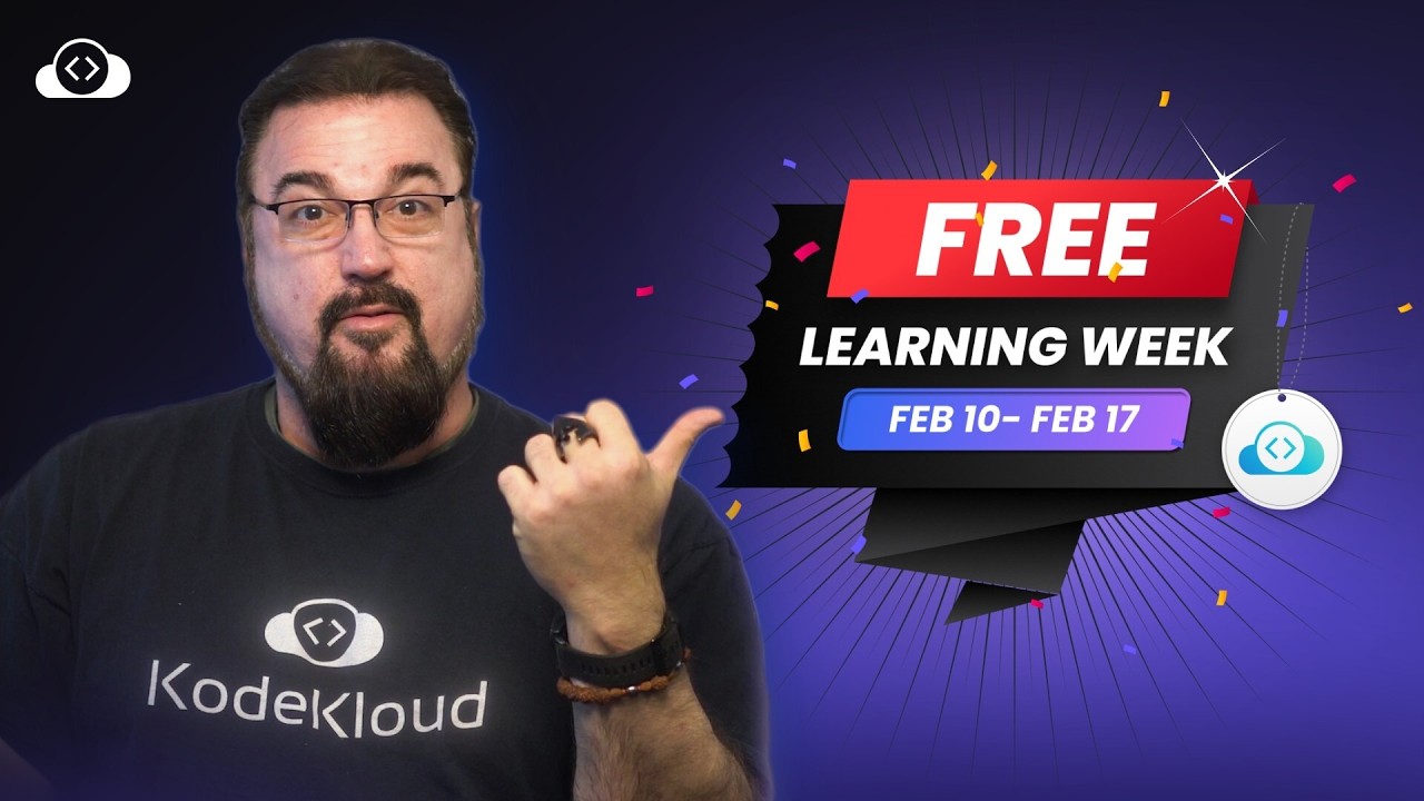 KodeKloud Free Learning Week (Feb 10-17): 100+ Courses & Labs for FREE! - YouTube
