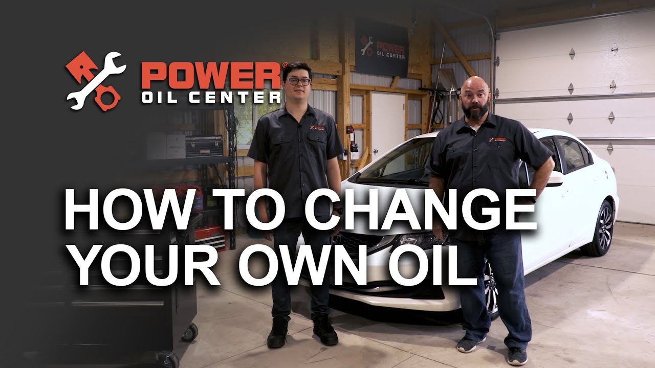 Learn how to change your own oil! (Power Oil Center - Honda Civic ...