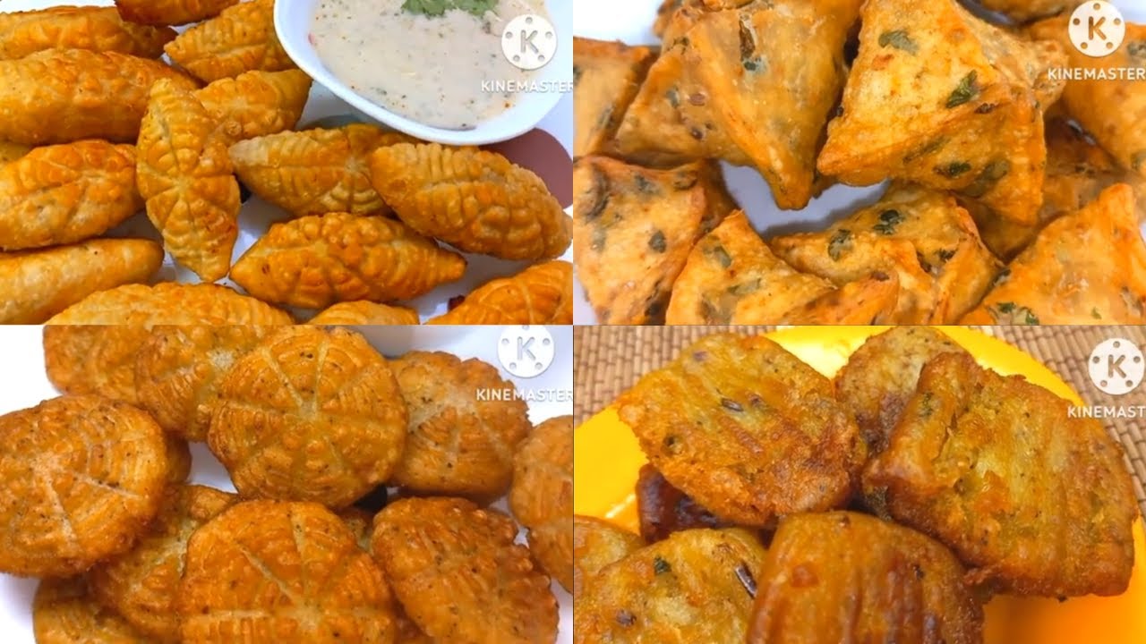 4 potato snacks recipe 😋 Best bubble potato snacks | potato snacks ...