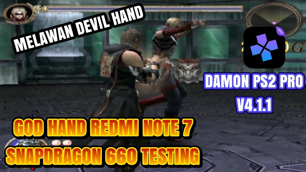 God Hand Hard Kms No Damage Gameplay Snapdragon 660 | Stage 4-8 Devil ...