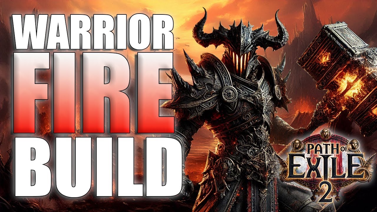 Path of Exile 2: FIRE WARRIOR BUILD (Early to Midgame) - YouTube