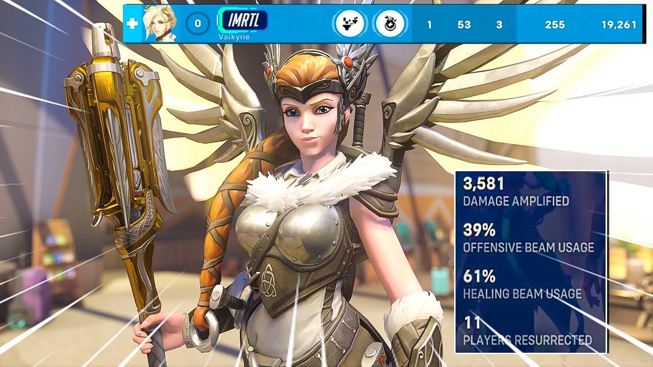 INSANE MERCY MOVEMENT ** 53 ASSISTS **/MERCY SEASON 15/OVERWATCH 2 ...
