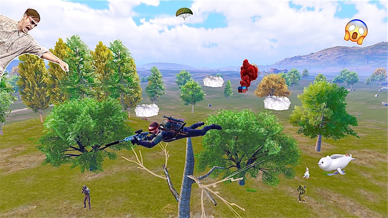 I Camped on a Tree 😱😂 | PUBG Mobile Trolling - YouTube